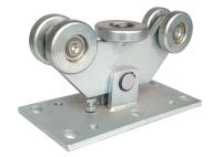 China Iron Q235 Cantilever Gate Carriage Wheel Kit System Heavy Duty for sale