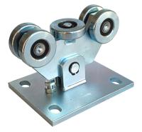 China Iron Q235 Cantilever Gate Carriage Wheel Kit System Heavy Duty for sale