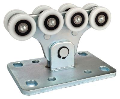 China 48mm Cantilever Sliding Gate Wheels 8 Carriages Heavy Duty for sale