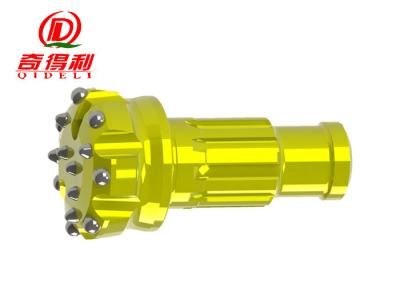 China QT 50 Yellow Dth Hammer Button Bits , Special Steel Downhole Drilling Tools for sale