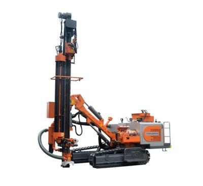 China Hydraulic Submersible DTH Drilling Rig For 90 - 152mm Blasing Hole 93kw Power for sale