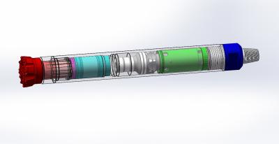 China HD65A Hammer DTH Spare Parts , Out Cylinder / Piston / Top Sub Rock Drilling Tools for sale