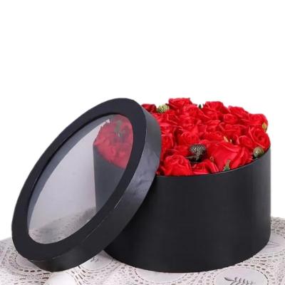 China Rose Carton Flower Packaging Boxes Custom Industrial Gift Craft For Mothers Day for sale