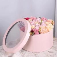 China Rose Carton Flower Packaging Boxes Custom Industrial Gift Craft For Mothers Day for sale