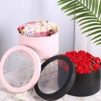 China Rose Carton Flower Packaging Boxes Custom Industrial Gift Craft For Mothers Day for sale