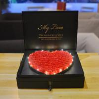China Double Layer Flower Packaging Boxes Cardboard Florist Bouquet Box Jewelry Gifts Packaging Personalized for sale