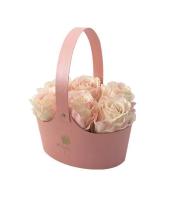 China Fresh Rose Arrangement Luxury Flower Box Recycled Cardboard Boxes Custom Logo for sale