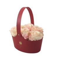 China Fresh Rose Arrangement Luxury Flower Box Recycled Cardboard Boxes Custom Logo for sale
