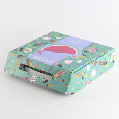 China Recycled Cardboard Mailer Boxes Briefcase With Handle Ribbon Ecofriendly Printed Mailer Boxes for sale
