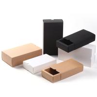 China Drawer Kraft Indestructo Bulk Mailer Boxes Foldable For Shipping Underwear Socks for sale