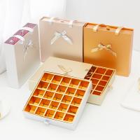 China Modern Personalised Truffle Chocolate Gift Box Paperboard Sliding Drawer CMYK Printing for sale
