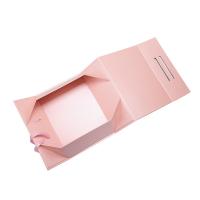 China CMYK Printed Corrugated Cardboard Folding Gift Box / Rectangle Shape Cardboard Giftbox for sale