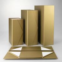 China CMYK Recycled Gift Cardboard Folding Box With Magnetic Closure For Cosmetic Wig Shoe for sale