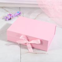 China Recycled  Luxury Rigid Cardboard Folding Gift Box Custom Printed Embossing for sale