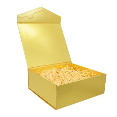China Magnetic Collapsible Rectangle Cardboard Foldable Boxes For Party Wine Packaging for sale