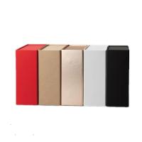 China Orange Cardboard Treat Boxes / Collapsible Gift Box With Magnetic Closure for sale