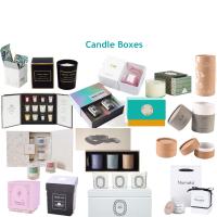 China Gift Scented Luxury Candle Packaging Boxes ODM Paperboard Liner In Bulk for sale