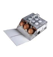 China Dekun CMYK Reusable easter egg boxes Display Drop Box Chicken Duck Egg Cartons Recyclable for sale