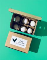 China Custom Size Gift Quail Egg Packing Box Custom Recyclable For Farm Cardboard Paper for sale