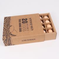 China Corrugated Paper Cardboard Easter Egg Gift Box Cartons Food Packaging 18 Pack for sale