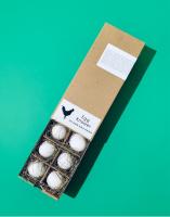 China Biodegradable Paper Easter Egg Boxes Containers Cartons Packaging Box 3x4 Tray for sale