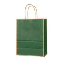 China ODM/OEM Screen Printing Brown Kraft Paper Pouch Bag Gift Bags Bulk Carry Out for sale