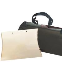 China Cosmetic Paper Merchandise Bags Kraft Bags In Bulk Customized Screen Printing for sale