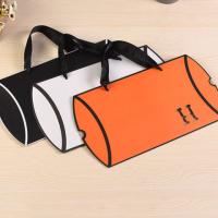 China Cosmetic Paper Merchandise Bags Kraft Bags In Bulk Customized Screen Printing for sale