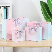 China Brown White Personalised Paper Bags Recycled Kraft Paper Shopping Bags Mailer Tea for sale
