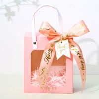 China Custom Paper Gift Bag With Handles Reusable For Grocery 10kg Capacity for sale