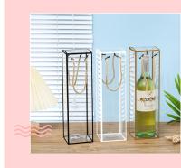 China Simple Folding PET PVC Tote Transparent Plastic Pvc Box Gift Packaging With Handle for sale