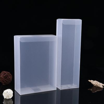 China Dekun Rectangular Clear PVC Gift Box PP Plastic Gift Storage Box Packaging With Logo for sale