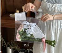 China Clear PVC Pet Custom Flower Box For Graduation Bouquets Transparent Packaging for sale