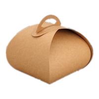 China OEM Recyclable Biodegradable Cake Box Kraft Paper Bakery Boxes For Pastry Packaging for sale