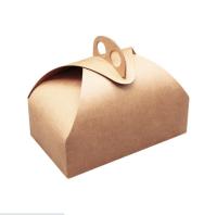 China OEM Recyclable Biodegradable Cake Box Kraft Paper Bakery Boxes For Pastry Packaging for sale
