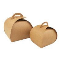 China OEM Recyclable Biodegradable Cake Box Kraft Paper Bakery Boxes For Pastry Packaging for sale