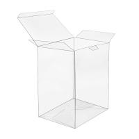 China PVC ET Material Transparent Plastic Printed PVC Box Display Packaging Folding Clear Plastic Display Boxes for sale