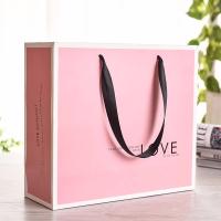 China Recycled Kraft Paper Gift Bag with Zipper Top 10x8 Inch for sale