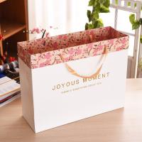 China Recycled Kraft Paper Gift Bag with Zipper Top 10x8 Inch for sale