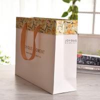 China Recycled Kraft Paper Gift Bag with Zipper Top 10x8 Inch for sale