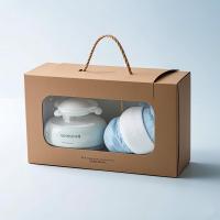 China Eco-Friendly Reusable Handmade Baby Product Carton with Window and Customizable Gift Box for sale
