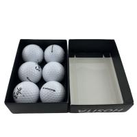 China Golf Ball Packaging Box with Window for 12 Balls One Dozen Capacity and MOQ 500pcs for sale