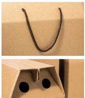 China Custom Recyclable 3mm Thickness Corrugated Paper Fruit Packaging Box for Food for sale