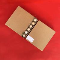 China Custom Eco-friendly Quail 20 Eggs Box with Handle - Brown Corrugated Cardboard Egg Carton for Packaging for sale