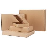 China Custom Logo Eco-friendly Craft Paper Mailer Box 15*15*5cm for Apparel Packaging for sale