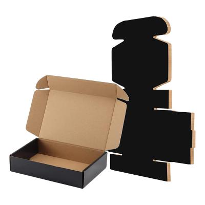 China Wholesale Price Custom Kraft Corrugated Paper Shoes Clothing Packaging Shipping Mailing Gift Boxes for Clothing Brand for sale
