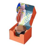 China Cardboard Cylinder Nail Polish Oil Recyclable Tube Cosmetic Mailer Shipping Gift Paper Boxes Packaging with Insert for sale