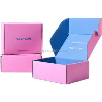 China Wholesale Custom Hot Sale Creative Colorful Foldable Paper Corrugated Cardboard Packaging Mailer Box for Dress for sale
