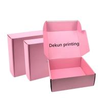 China Manufacturer Private Label pink Cardboard Box Flip Top Design Mailer Box Carton Packaging High Quality Custom Design Shoe Box for sale