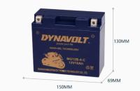 China DYNAVOLT MG12B-4-C Battery 12V 10Ah New Original for Motorcycle for sale